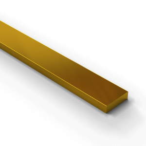 Messing platstaf - DHZ Store - Alle Metalen Direct Leverbaar