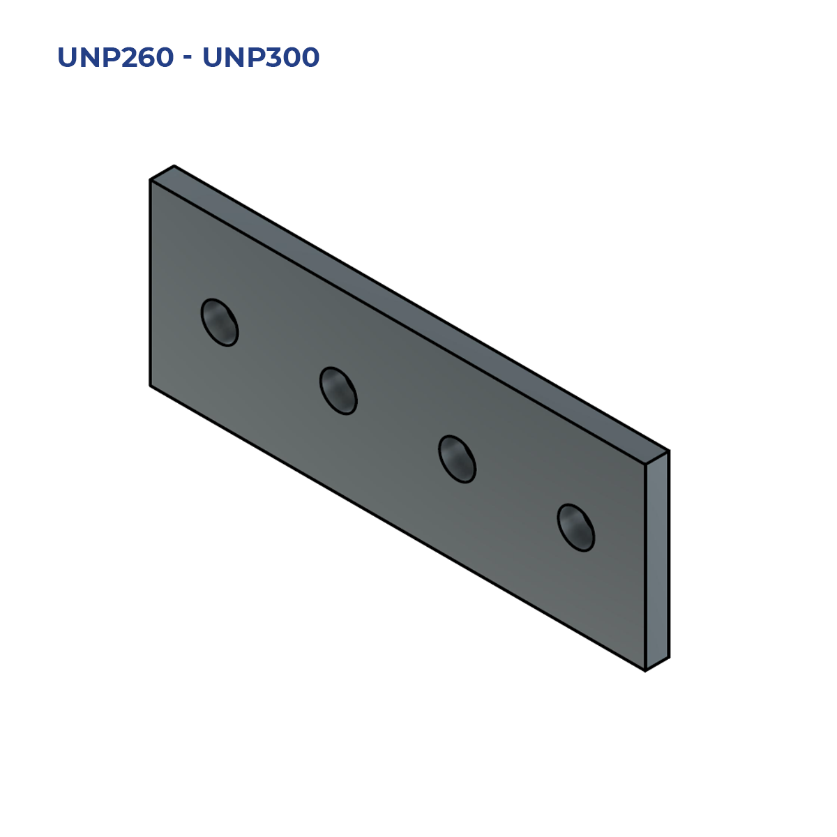 Constructiebalk UNP Kopplaat - DHZ Store - Alle Metalen Direct Leverbaar