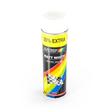 Motip acryllak mat wit - DHZ Store - Alle Metalen Direct Leverbaar